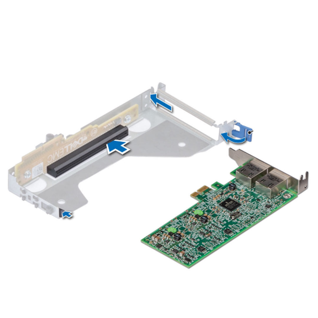 Dell PowerEdge Low Profile 1 x16 PCIe 3.0 LP/HL Riser Assembly | RHWXM ...