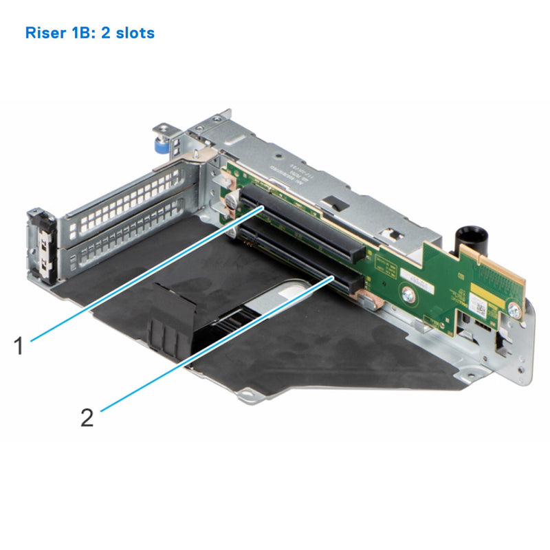 Dell R640 Riser Configuration 1A + 2A - ECS