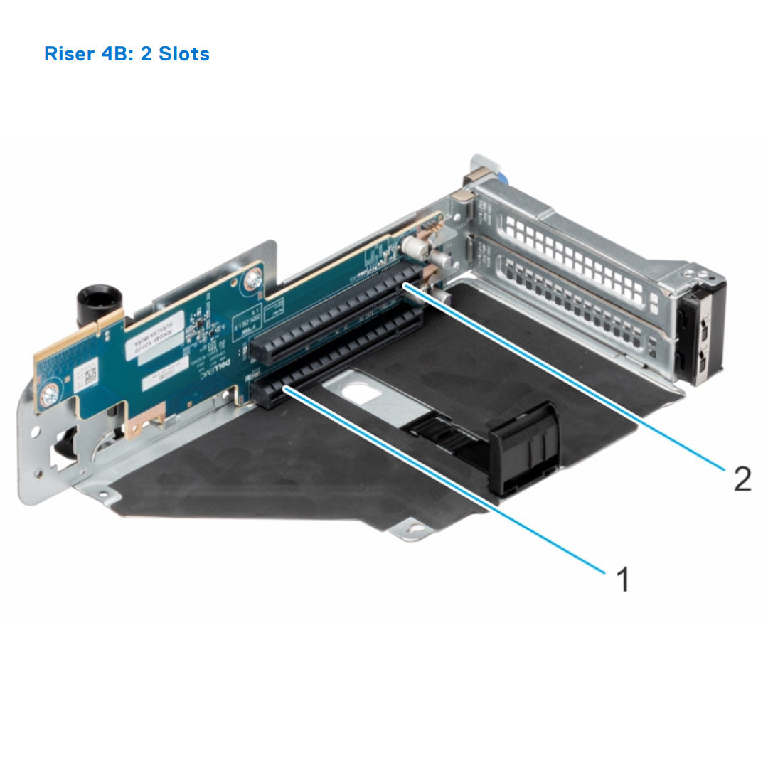 R760 Riser Config 5-1. 2 x16 LP + 2 x16 FH + 2x16 FH (Gen5) - ECS