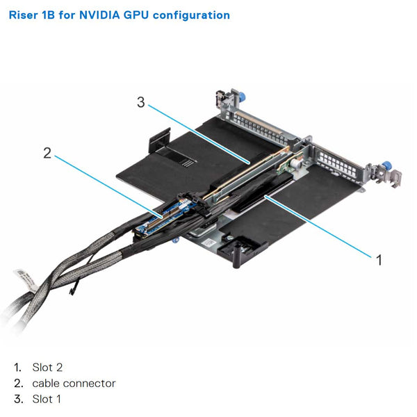 Dell PowerEdge (G16) 1U Riser 1B 2x16 (R1B) XE9640 - ECS
