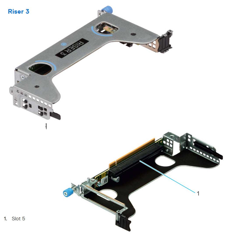 Dell PowerEdge Riser Config 2 R1A+R2A+R3 - ECS