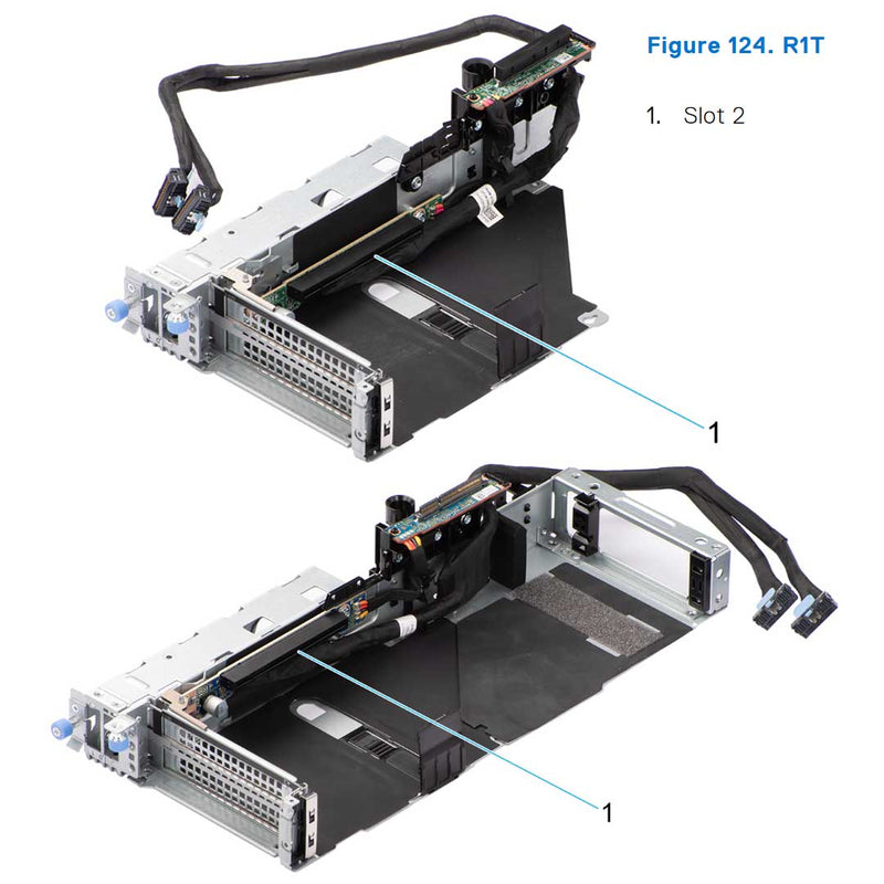 Dell PowerEdge R7615 Riser Config 5-1 R1t + R2t + R3a + R4s (HL) - ECS