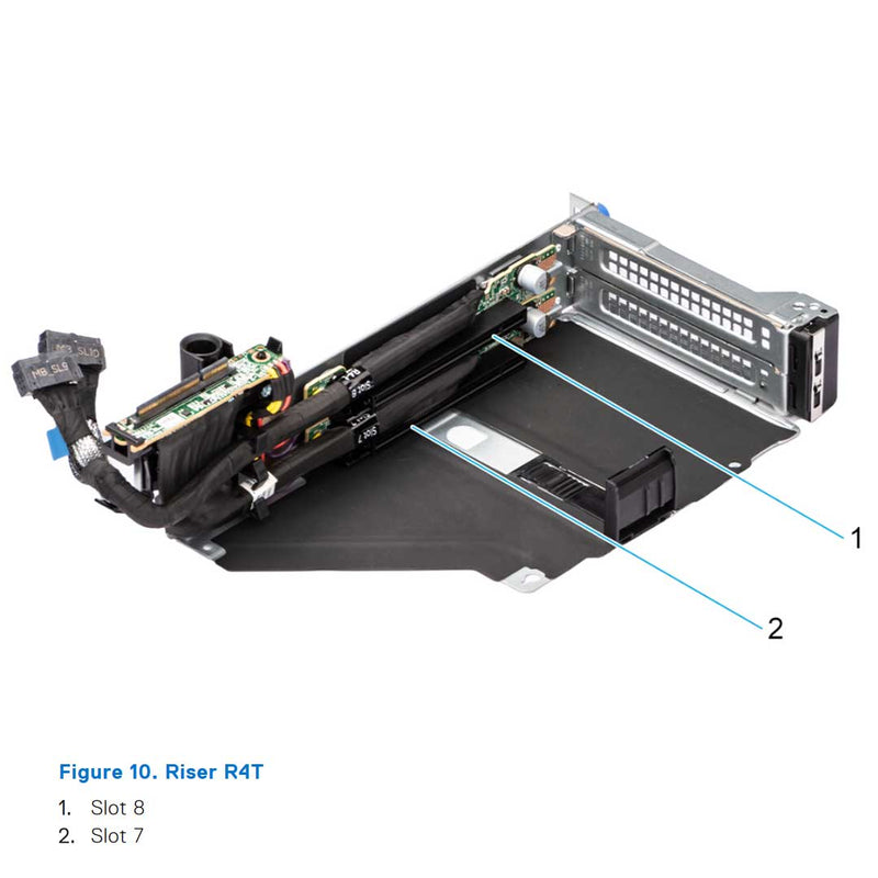 Dell PowerEdge R760XA Config 0-1. With GPU bridge - ECS