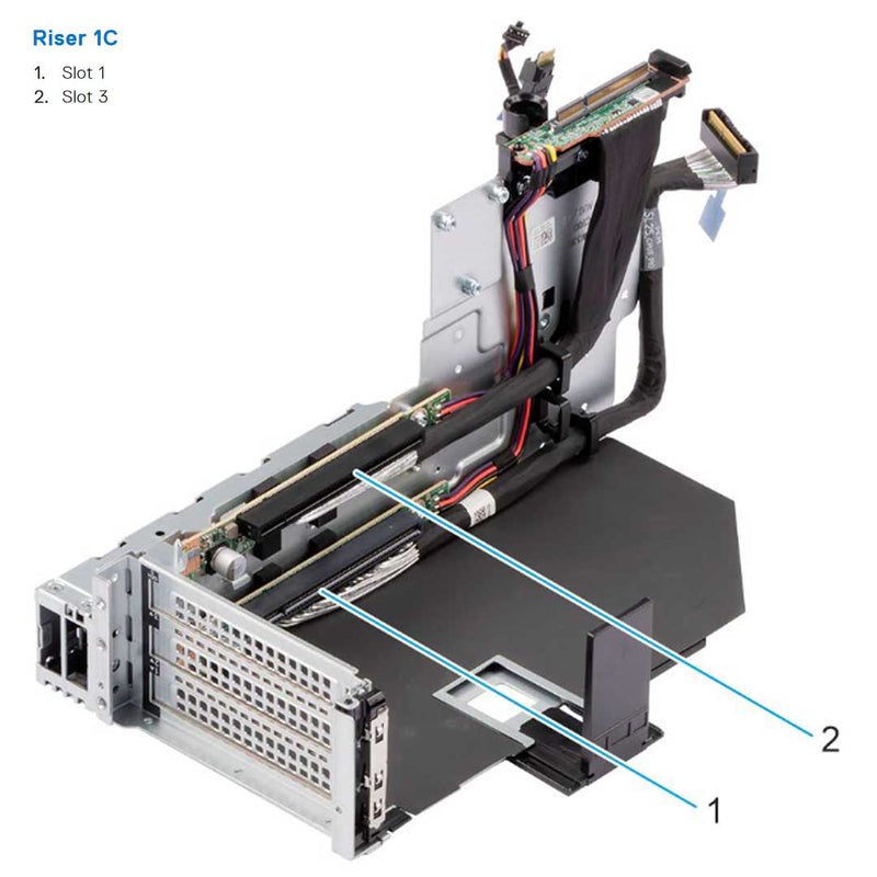 Dell PowerEdge R960 Riser Config0-2. 2 x16 FH - ECS