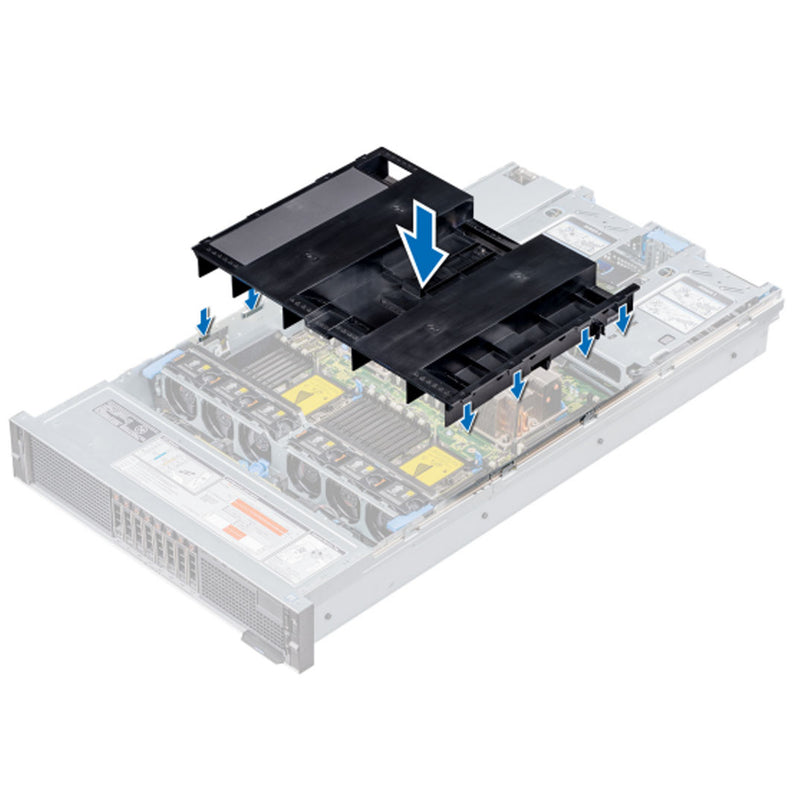 3G1RK | Dell PowerEdge R840 Standard Air Shroud - ECS