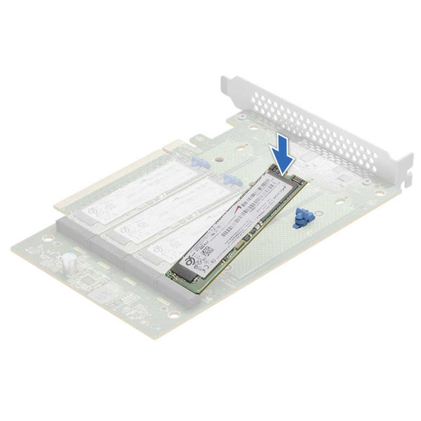 Dell 4 x M.2 SSD PCIe AIC - ECS