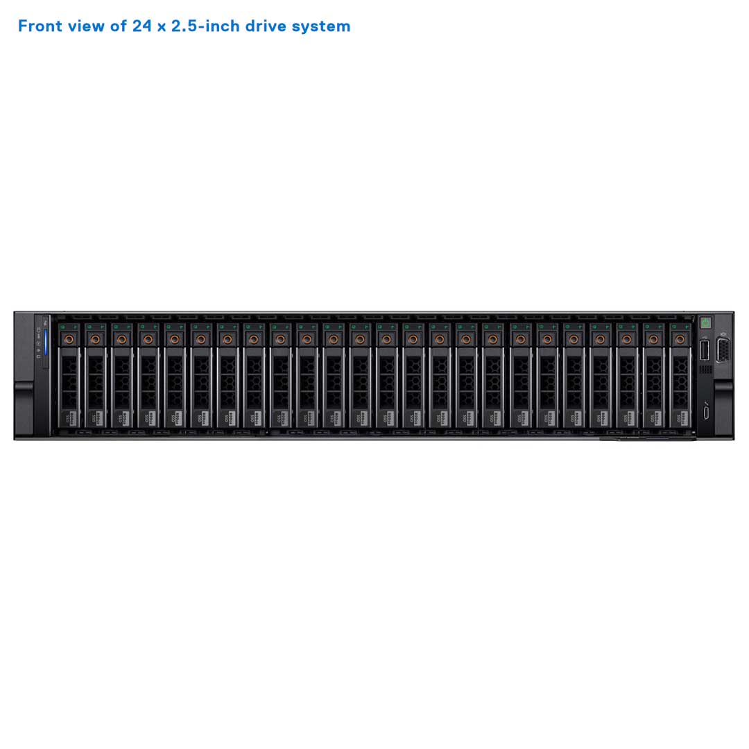 Dell PowerEdge R7625 Rack Server Chassis (8x 3.5") - ECS