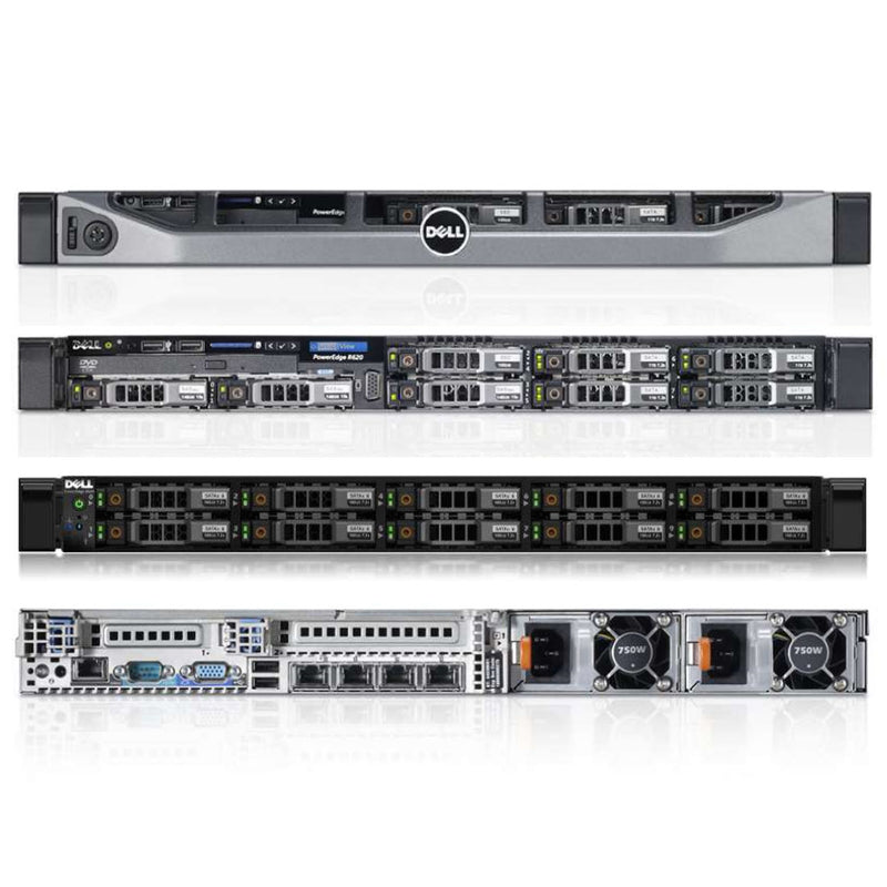 Dell PowerEdge R620 Rack Server Chassis (8x2.5") - ECS