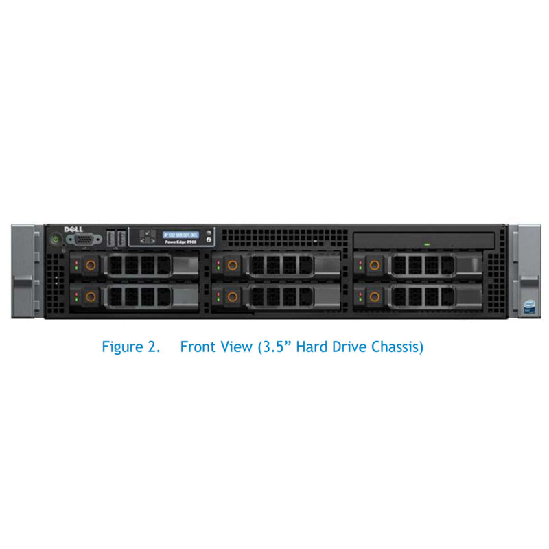 Dell PowerEdge R710 Rack Server Chassis (8x2.5") - ECS