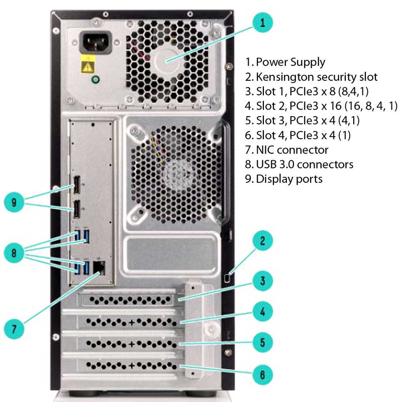 HPE ProLiant ML10 (G9) G4400 4GB-R NHP 4LFF SATA 300W Entry Server ...