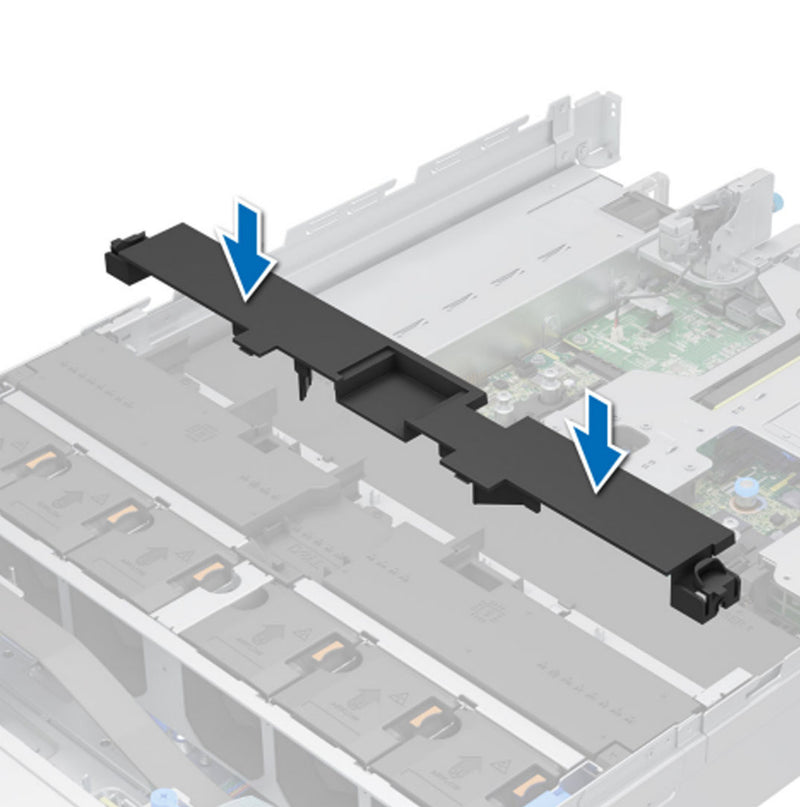 Dell R760 (G16) GPU Air Baffle Kit - ECS