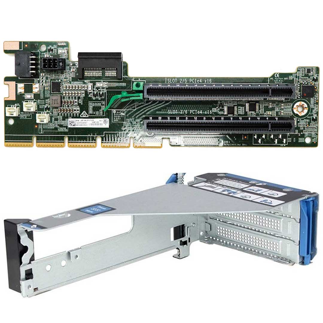 HPE DL385 Gen10 Plus PCIe Options Tagged "accessories-type-riser-kit" - ECS