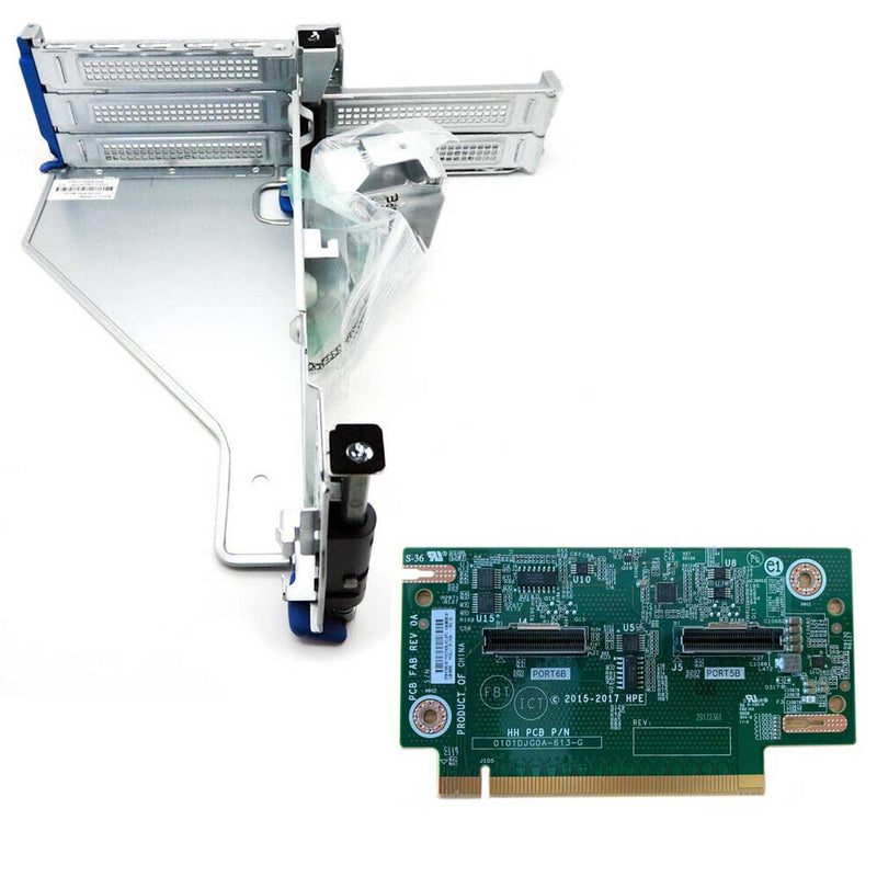 HPE ProLiant Dl380 (G10) Plus 2-Port 4NVMe SlimSAS Tertiary Riser Kit ...