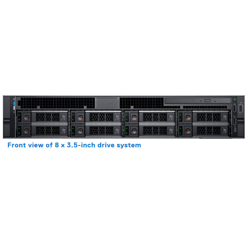 94P80 | Dell PowerEdge R540 Rack Server Chassis (8x3.5") - ECS
