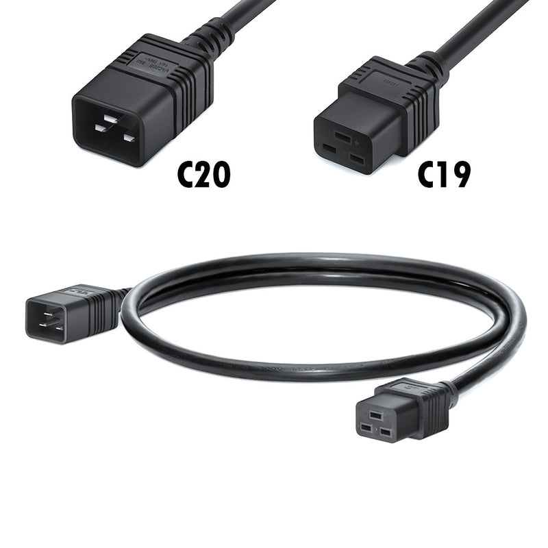 Dell C19 to C20 2ft 16A 250V Power Cord | JM291 - ECS
