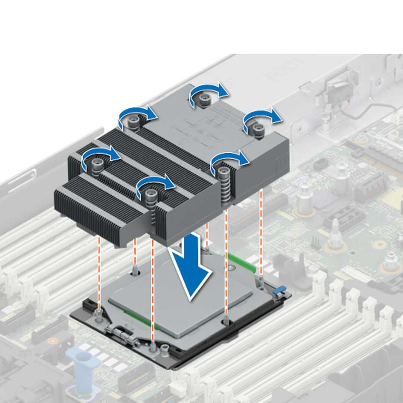 Dell Standard 1U Heat Sink (HSK) - ECS