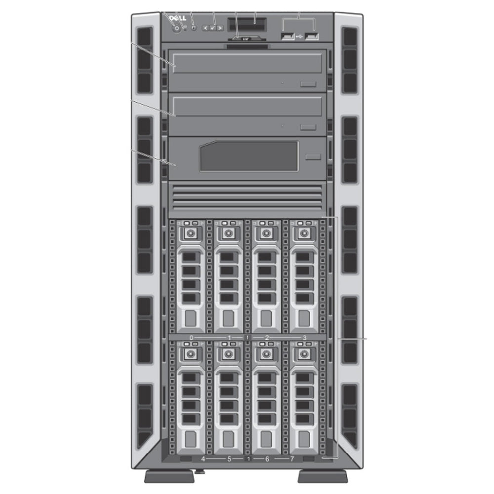 Dell PowerEdge T320 Chassis - ECS