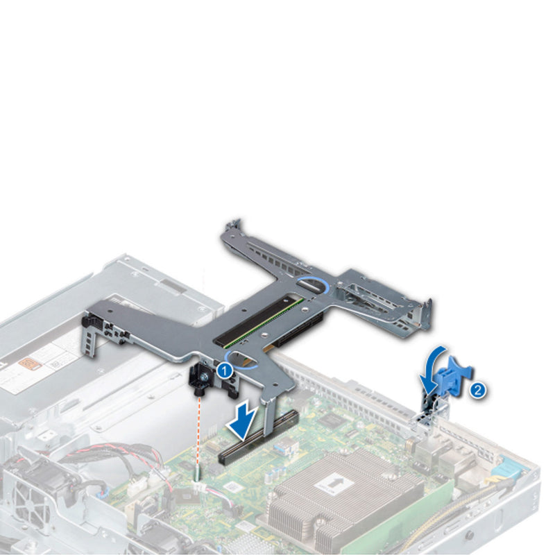 Dell PowerEdge R240 Butterfly Riser | 593D8 - ECS