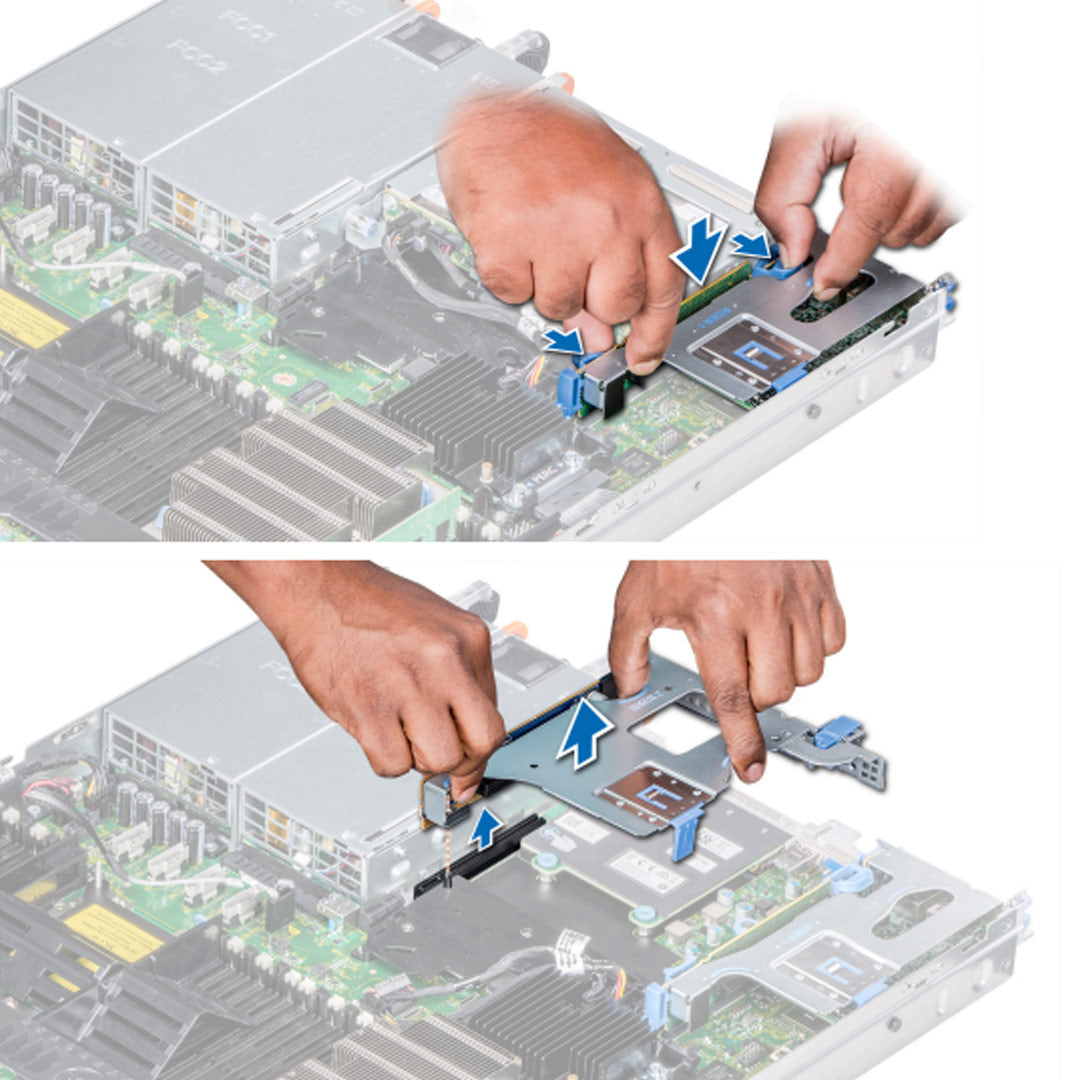 Dell R640 Riser Configuration 1A + 2A - ECS