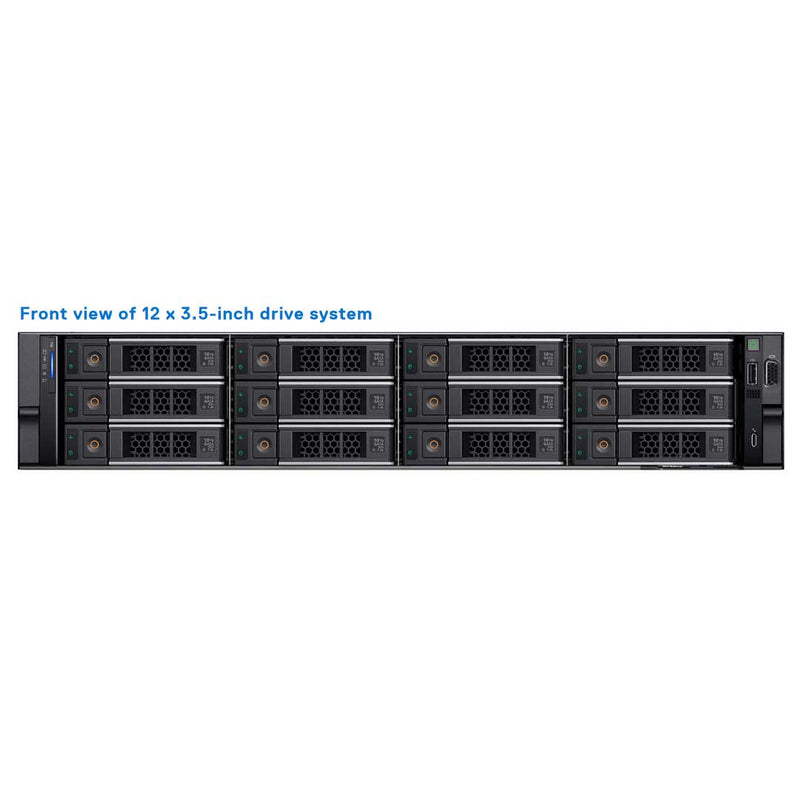Dell PowerEdge R760 Rack Server Chassis (12x 3.5") | G4JT1 - ECS