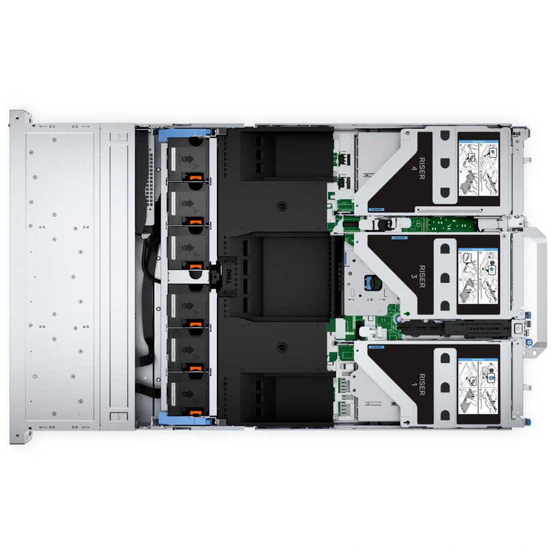 Dell PowerEdge R760 Rack Server Chassis (16x 2.5" SAS/SATA + 8x NVMe ...