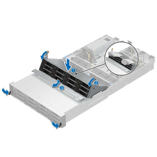 Dell PowerEdge R760XD2 Rack Server Chassis (12x 3.5") - ECS