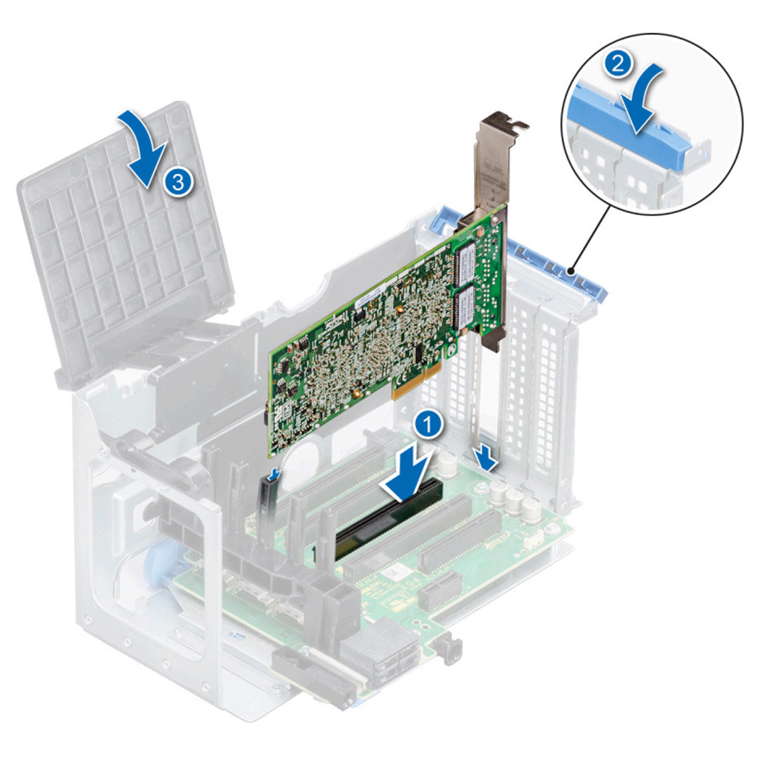 HPE ProLiant DL380 Gen11 2U x16/x16 Tertiary Riser Kit | P48804-B21 - ECS