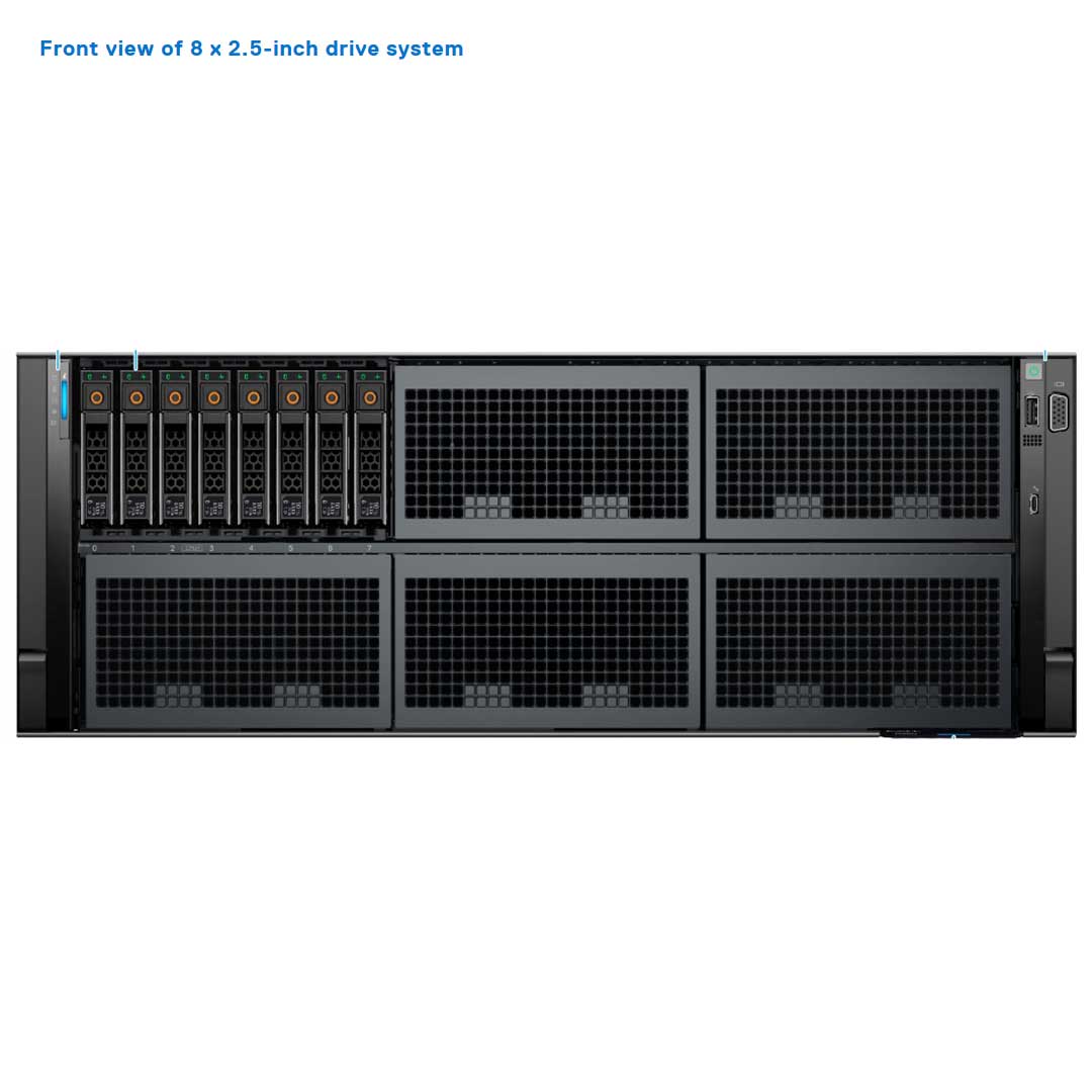 Dell PowerEdge R960 Rack Server Chassis (8x 2.5") - Express Computer ...