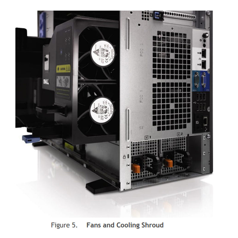 Dell PowerEdge T610 Tower Server Chassis (8x3.5") - ECS