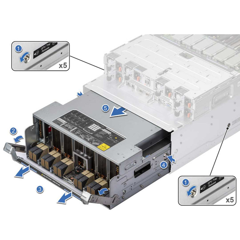 Dell PowerEdge XE9680 Fully Loaded 8x A100 SXM4 - ECS