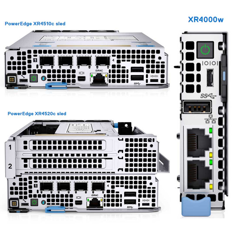 Dell PowerEdge XR4000z Rack Server Chassis - ECS