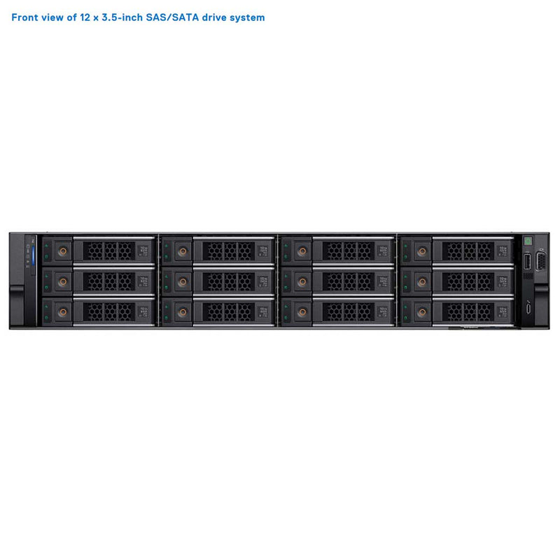 Dell PowerEdge R760XS Rack Server Chassis (12x 3.5") - ECS