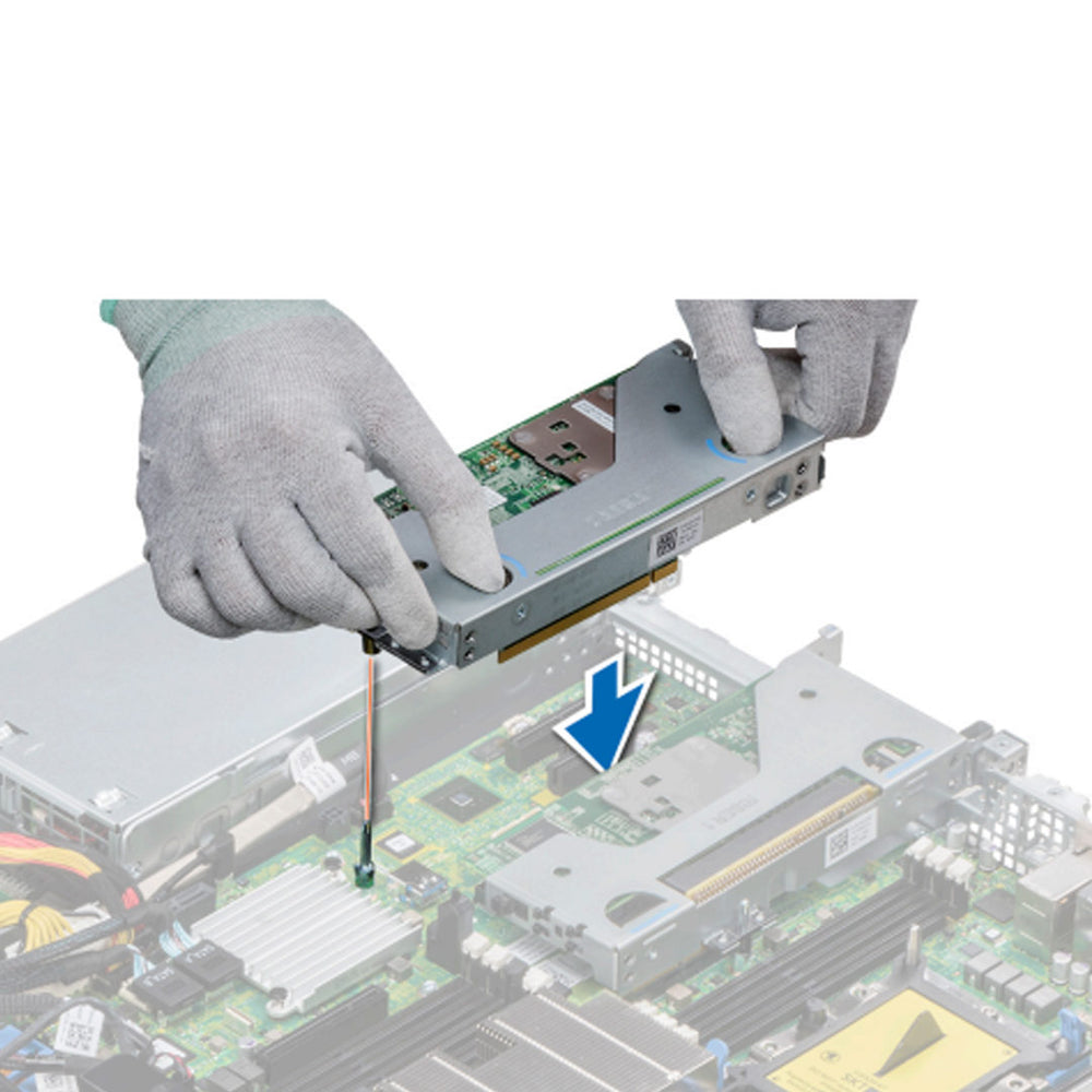Dell PowerEdge Low Profile 1 x16 PCIe 3.0 LP/HL Riser Assembly | RHWXM ...