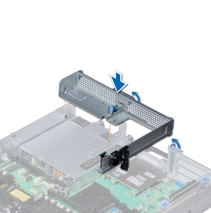 4D2N2 | Dell R740* Riser 2 & 3 Blank - ECS