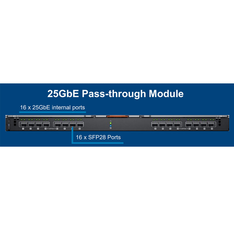 Dell 25GbE Pass-through Module - ECS
