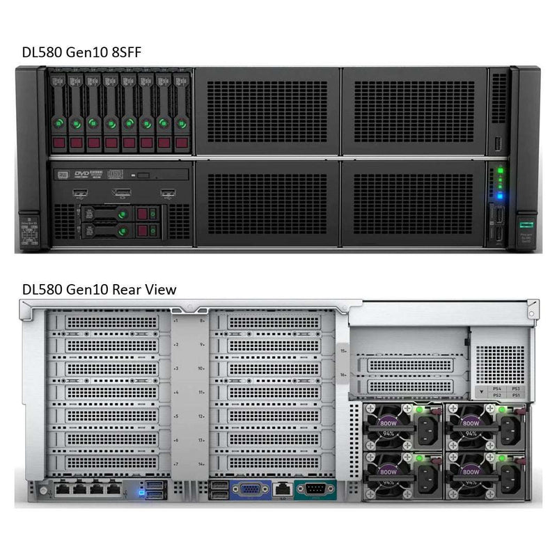 HPE ProLiant DL580 Rack Server (G10) CTO - ECS