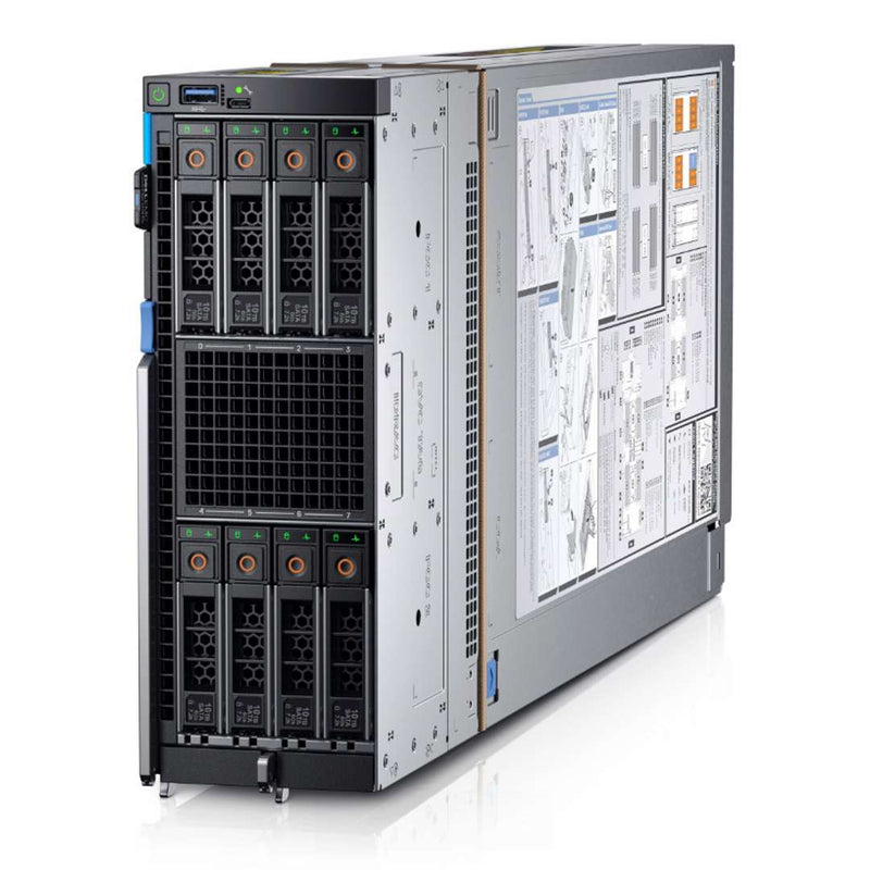 Dell PowerEdge MX840c Compute Sled Chassis (8x2.5") - ECS