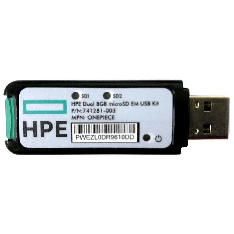741279-B21 | HPE 8GB Dual microSD EM USB Kit - ECS