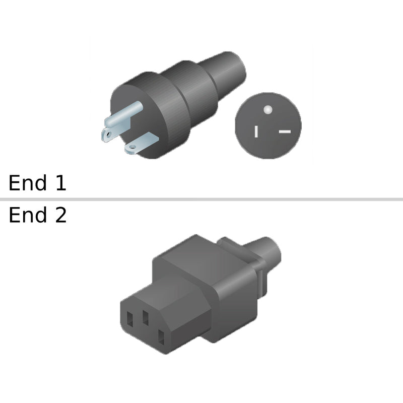 X800W-R6 | NetApp CNS10917/CNS690 to C13 1.83m 10A/250V Non-Cabinet Power Cable (Taiwan) - ECS