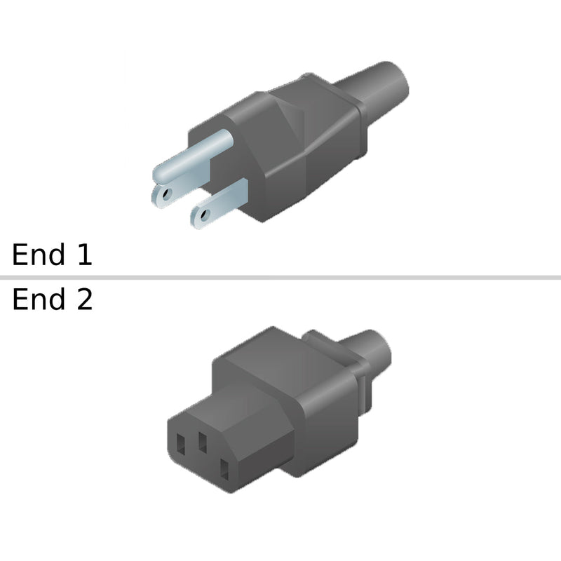 X800T-R6 | NetApp CNS 10917-3 to C13 2.5m 15A/125V Non-Cabinet Power Cable (Taiwan, BSMI) - ECS