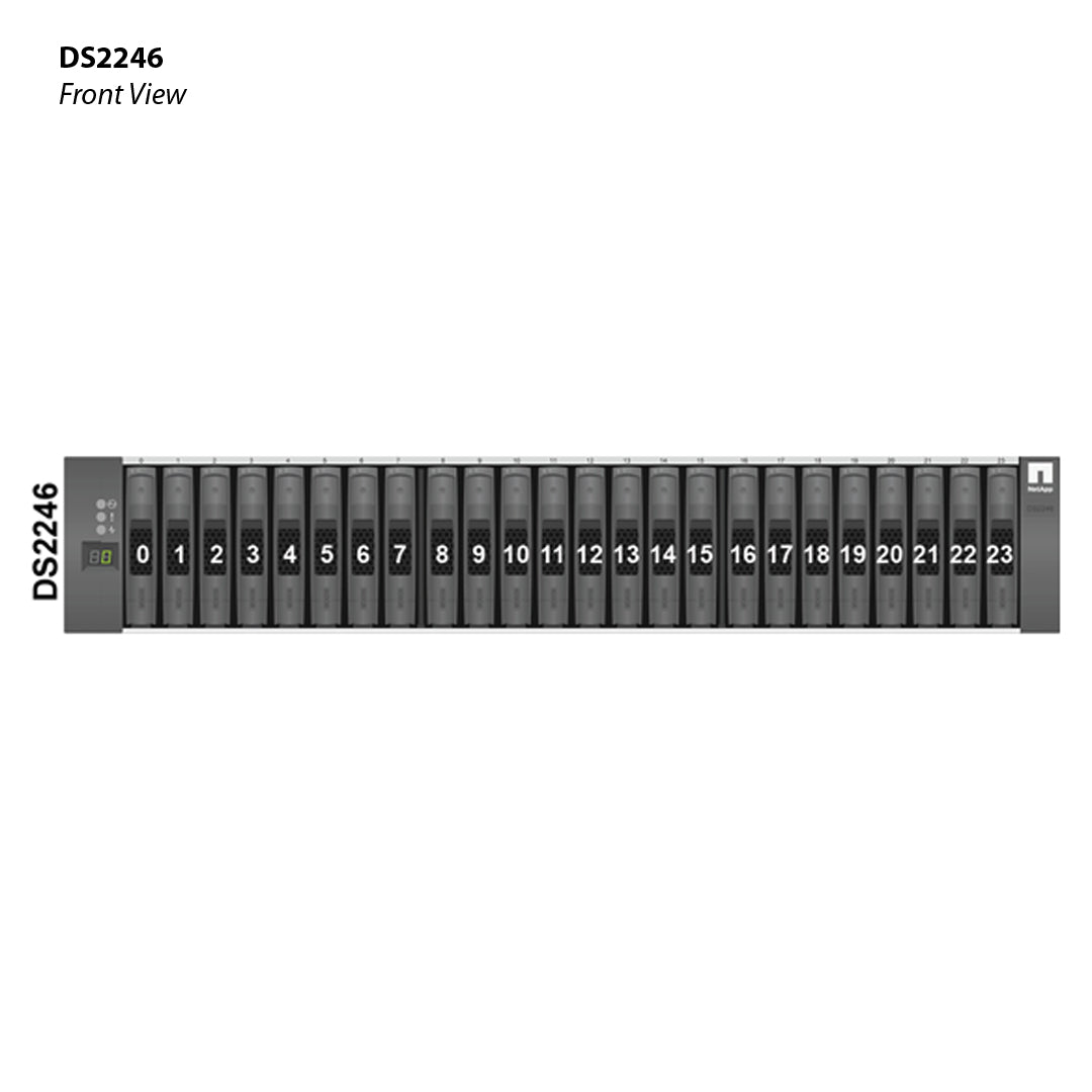 NetApp DS460C Expansion Shelf 30x 10TB 7.2K NL-SAS 12G - ECS