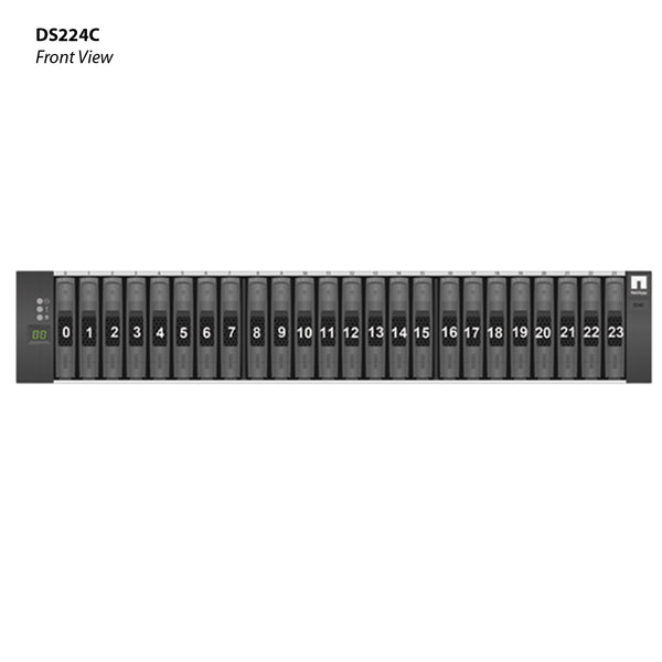 NetApp DS224C Expansion Shelf (DS224C-AF-15.3-24S-0P-C) 24x 15.3TB SSD ...