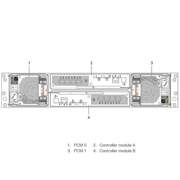 Dell PowerVault ME5012 12x3.5" SAN Storage Array CTO - ECS