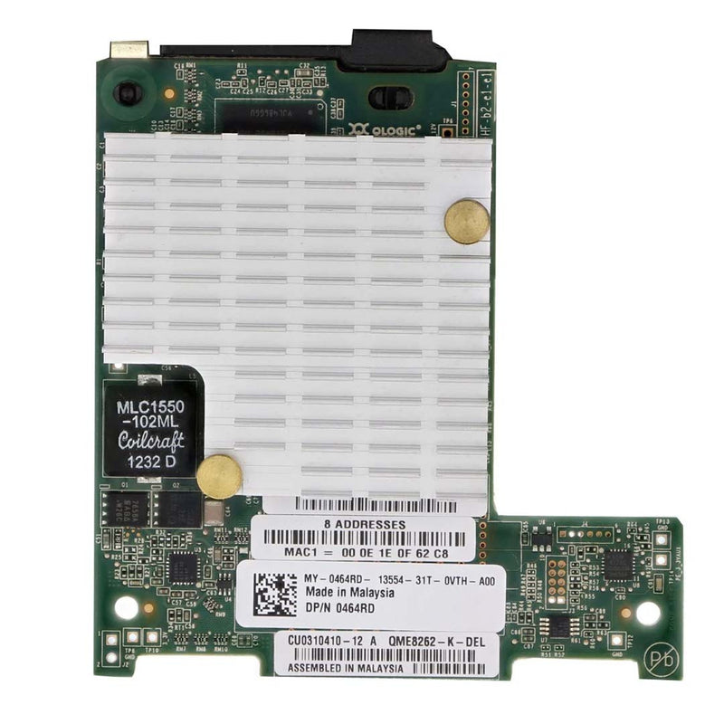 Dell QLogic QME8262-k 10Gb/s Dual Port Mezzanine Converged Network Adapter | 464RD - ECS