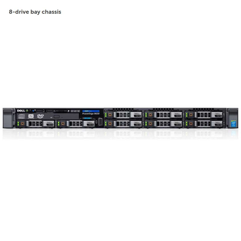 Dell PowerEdge R630 Rack Server Chassis (8x2.5") - ECS