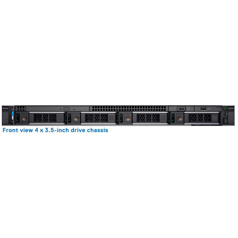 Dell PowerEdge R6415 Rack Server Chassis (4x3.5" SAS/SATA) - ECS