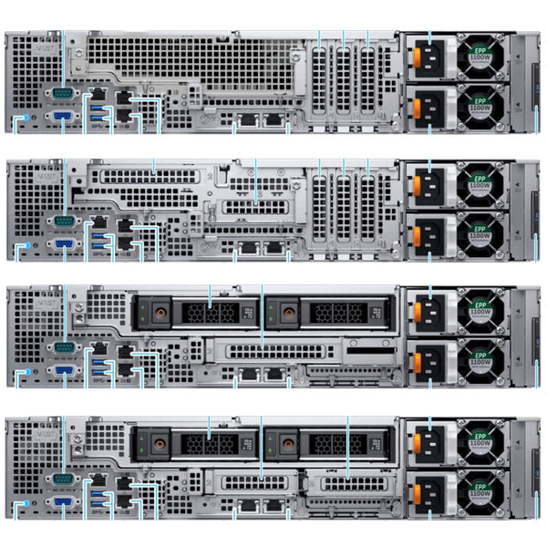 Dell PowerEdge R740xd2 Rack Server Chassis (24 Bay) - ECS