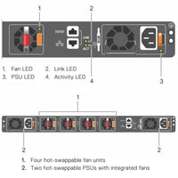 Dell EMC PowerSwitch S4112F-ON 12-Port 180W (ONIE) Switch - ECS