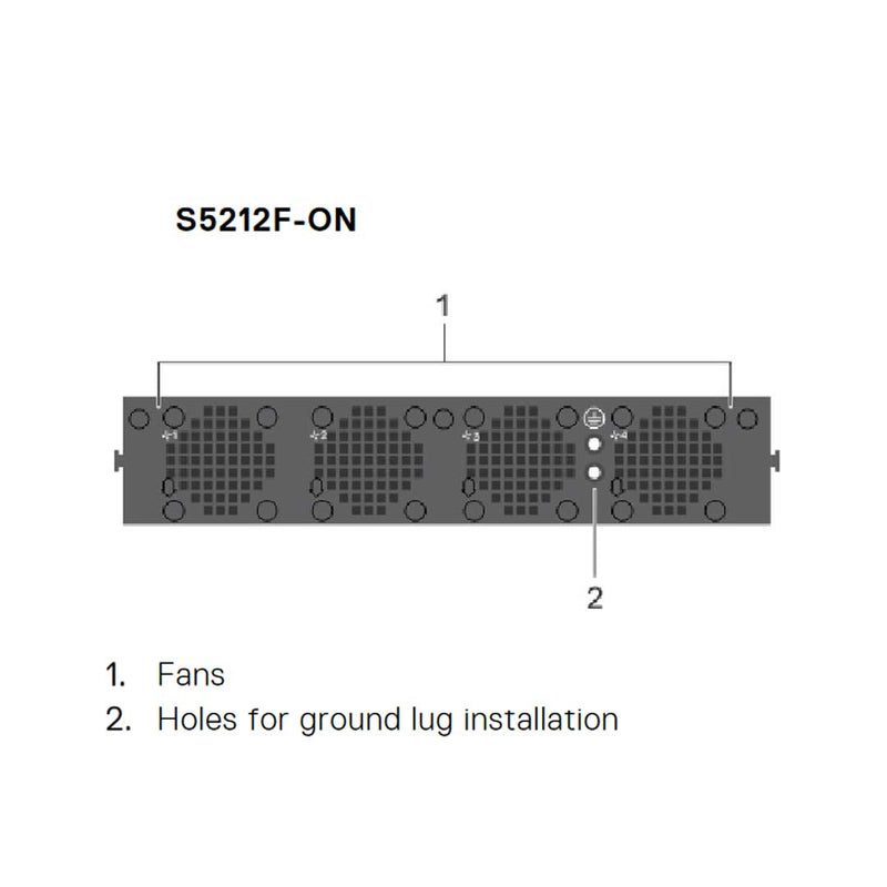 Dell EMC PowerSwitch S5212F-ON 12-Port 304W (ONIE) Switch - ECS