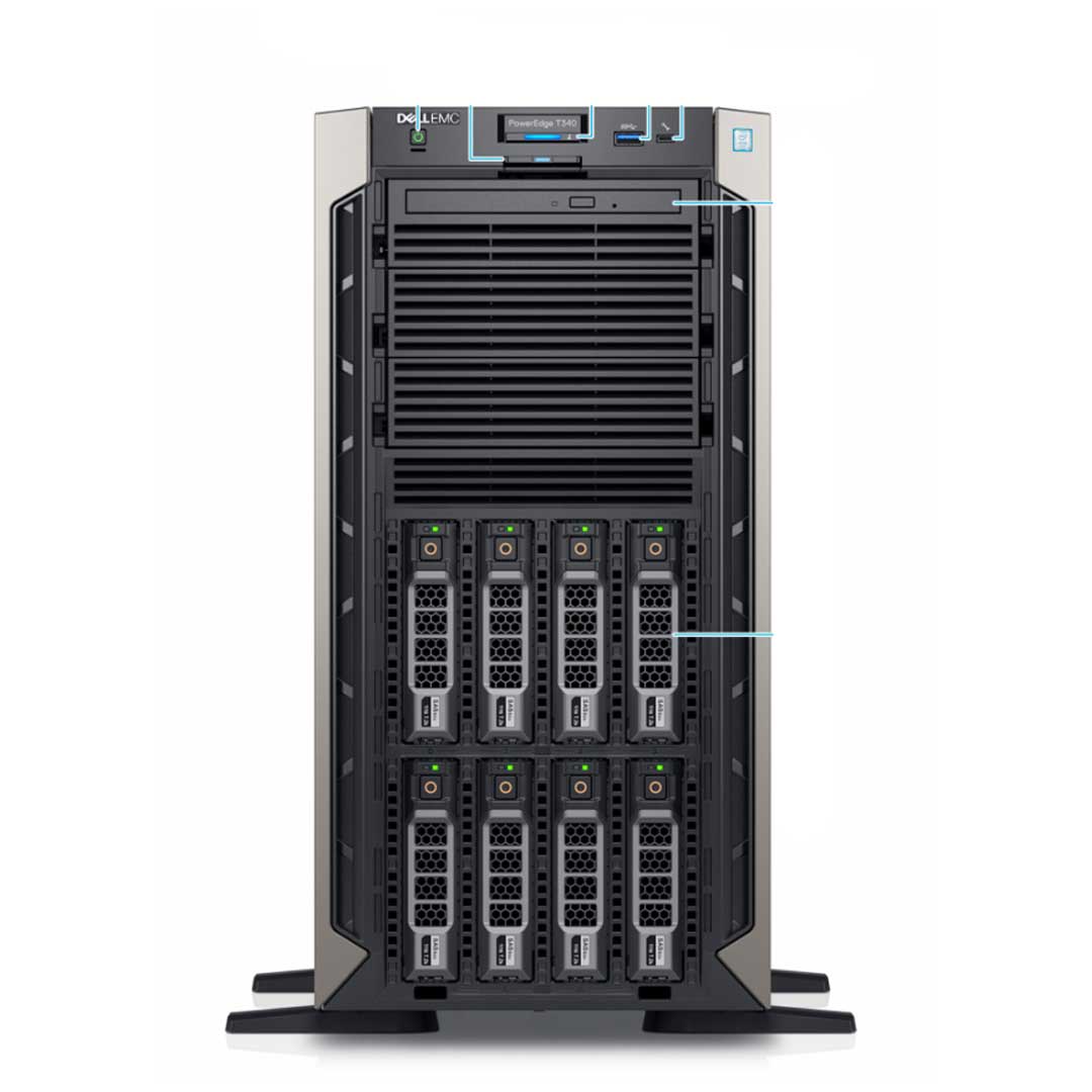 Dell PowerEdge T340 Chassis - ECS